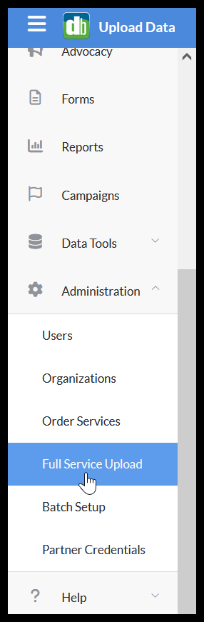 Submit a File for a Data Upload – thedatabank Support Center